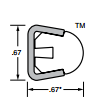System Plast VG-GSR-20 Conical Guides Round Rail Guide | MROSupply.com ...