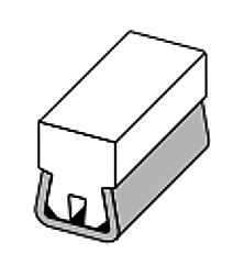 System Plast VG-SSCG-#80-10 Conical Guides Chain Guide Rail | MROSupply ...