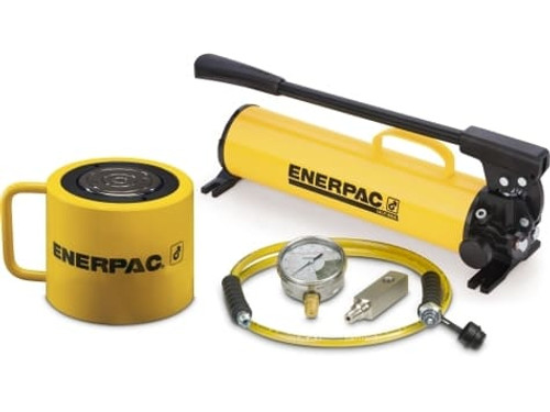 Enerpac SCL-1002H 804795 RCS1002 Hydraulic Cylinder with P-80 Hand Pump ...